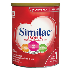 Similac® Isomil® with DHA | Soy-Based Infant Formula