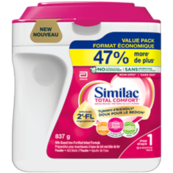 Similac Total Comfort®, now with 2’-FL† | Tummy-Friendly Formula‡ with ...