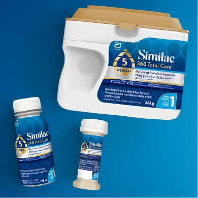 Préparations Similac® et alimentation des bébés.